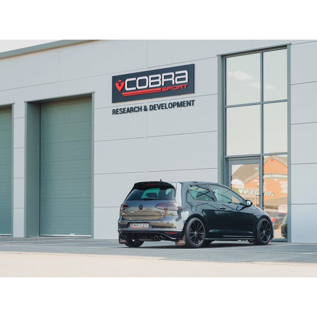 VW Golf GTI (Mk7) 2.0 TSI (5G) (12-17) Quad Exit Turbo Back Golf R ...